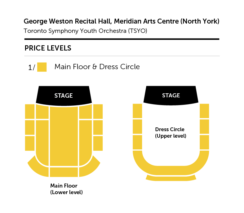 Seating Maps - Toronto Symphony Orchestra